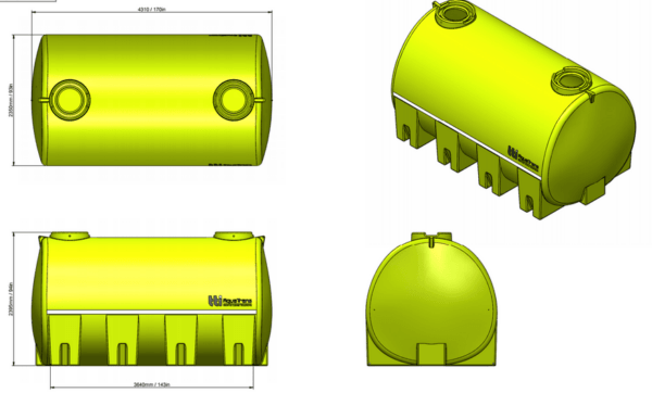 Truck Poly Water Tanks | 20 Year Warranty | On Sale Now