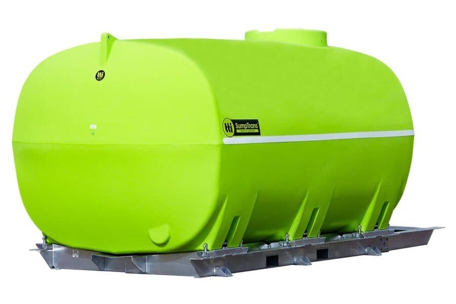 10000L Drainable Chemical Tank | 25 Year Warranty | On Sale